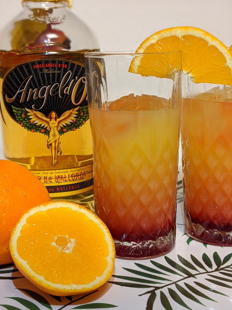 Fruity & sweet orange cocktail - Angel`s Best — Tasty-Time